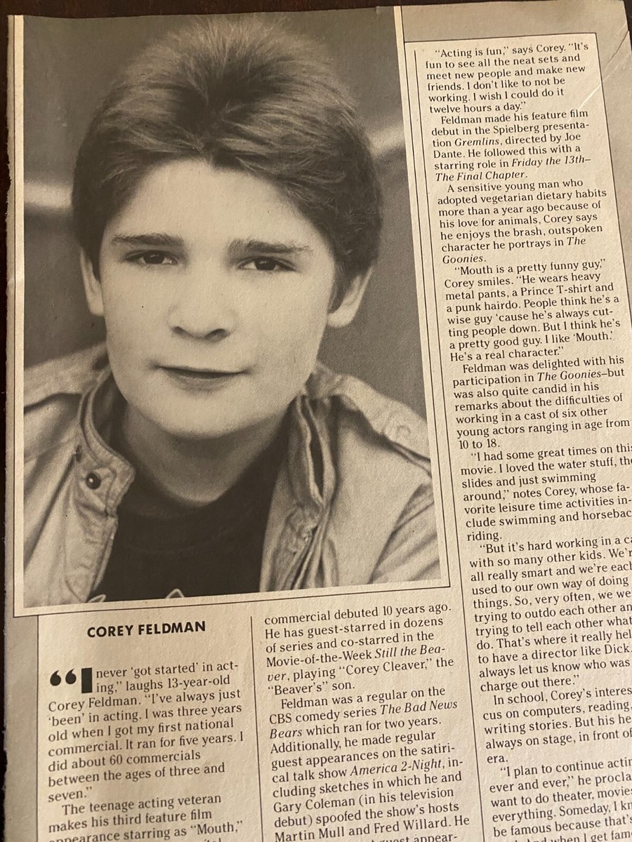 Corey Feldman With A New Beginning Corey Feldman: Corey Haim And I
