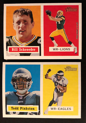 2002 Topps Heritage Football Cards Singles You Pick | eBay