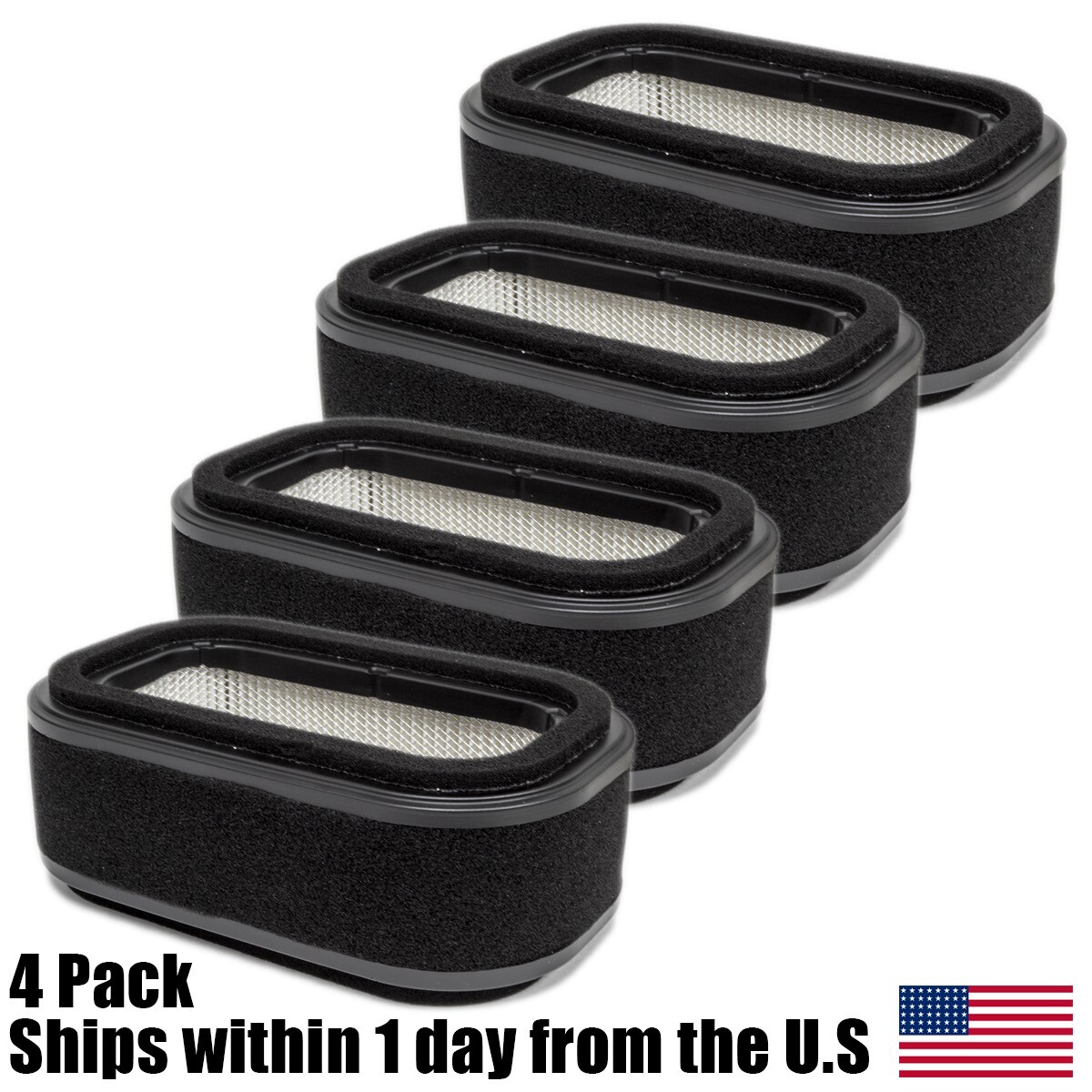 4PK Air Filter & Pre Filter for John Deere 425 445 2500 2500A M117254 ...