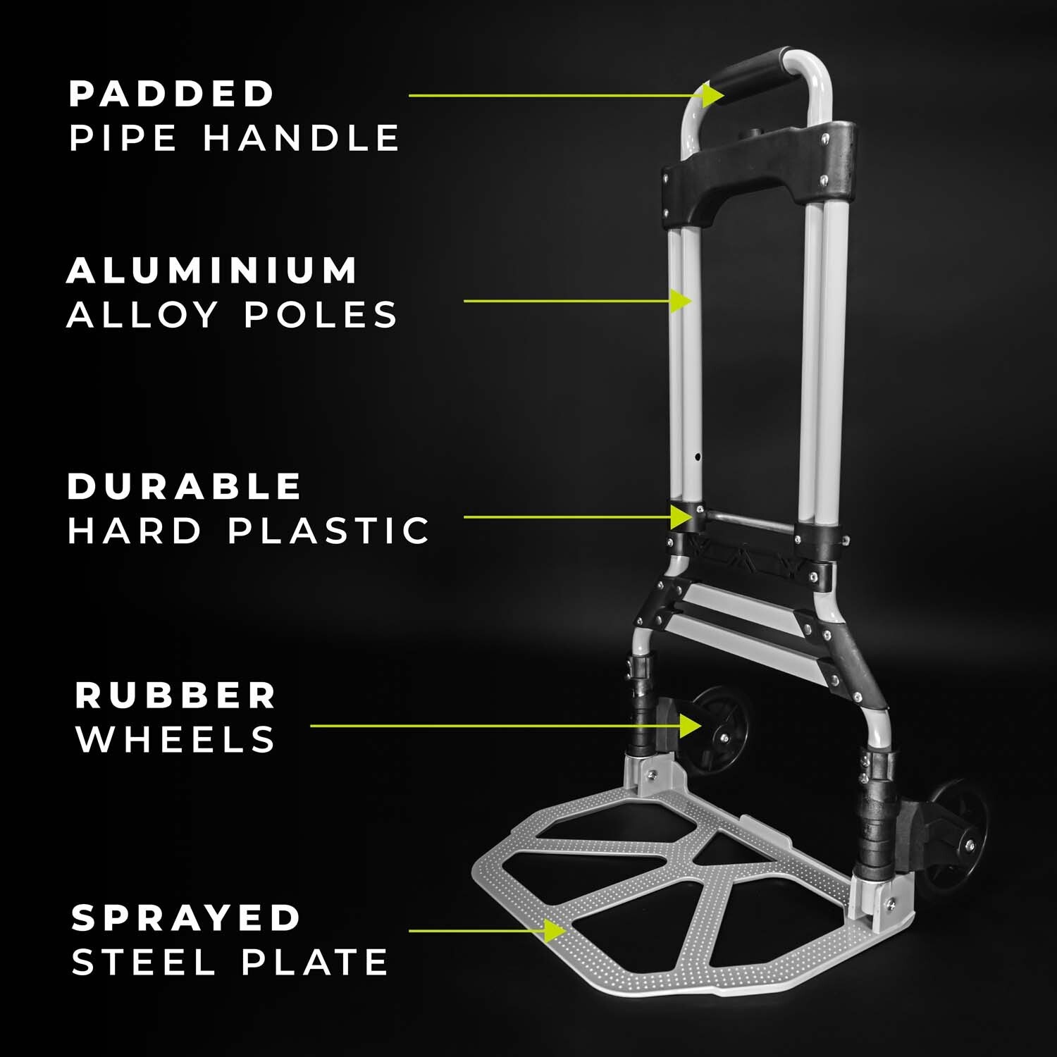 Heavy Duty Folding Sack Truck Portable Hand Truck Hand Industrial ...