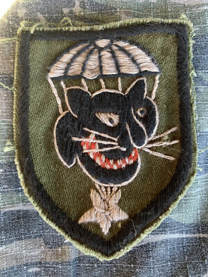 Vietnam War Theater Vietnamese Hand Made HAC BOA 1st AVRN Black Panther ...