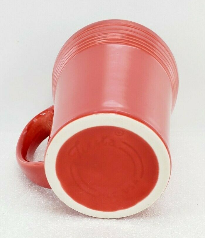 LATTE bistro MUG CUP scarlet red FIESTA WARE 18 OZ new | eBay