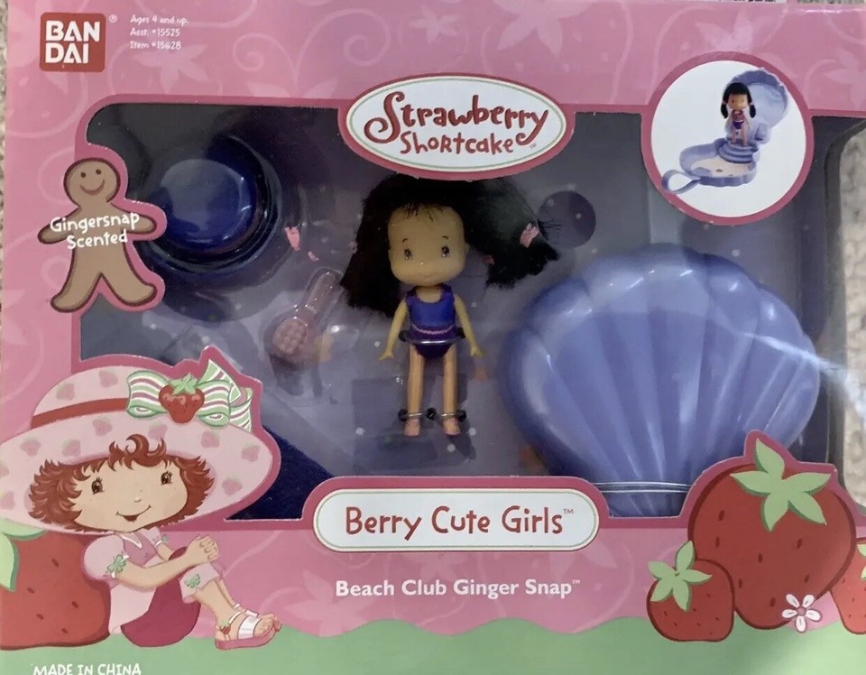 Strawberry Shortcake Berry Cute Girls - Sweet Fun Ginger Snap ...