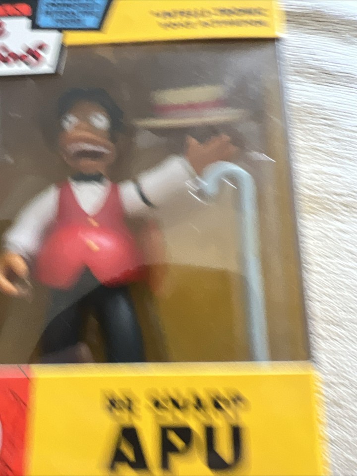 The Simpsons BE SHARP APU Mail Away World of Springfield Playmates ...