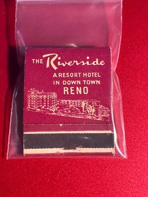 MATCHBOOK - THE RIVERSIDE RESORT HOTEL - RENO, NV - UNSTRUCK! | eBay