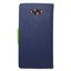 Faux Leather Wallet Case w/Magnetic Flap Cover for Motorola Droid Turbo ...