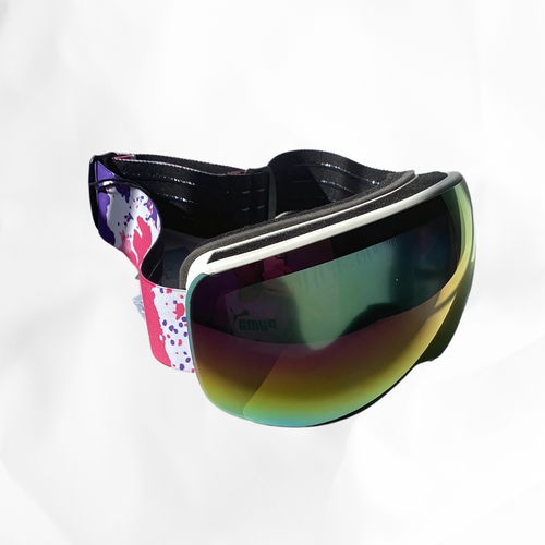 Ski Snowboard Goggles UV Protection Anti-Fog Lens Rainbow Mirror | eBay