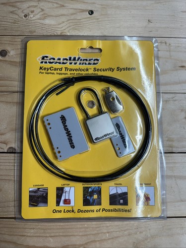 RoadWired KeyCard Travelock Security System for Laptop, Luggage & Other ...