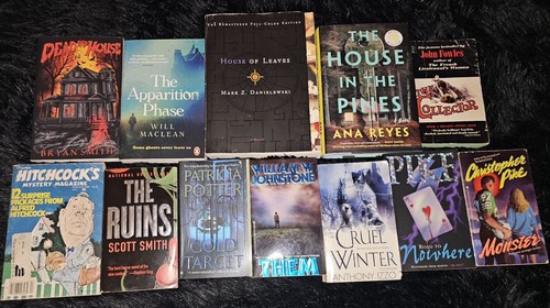 Horror Book Lot Hardcover Paperback | eBay