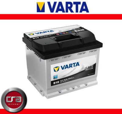 Batteria Auto Varta Black 45Ah 400A 12V B19 = Fiamm 44 ah | eBay
