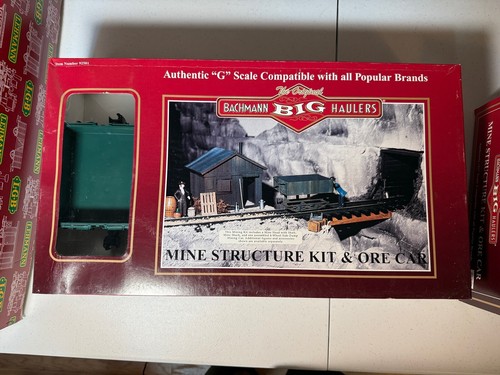 Bachmann G Scale Big Haulers Mine Structure Kit And Ore Car NIB | eBay