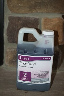 HILLYARD Glass Cleaner No.# 2 Arsenal® Windo-clean® Plu 2 QUARTS ...
