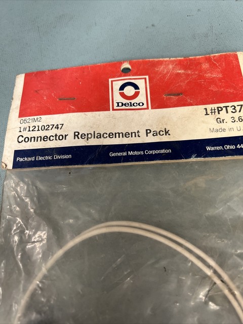 OEM GM Oil Level Low Sensor Connector Pigtail ACDELCO PT374 Gm ...