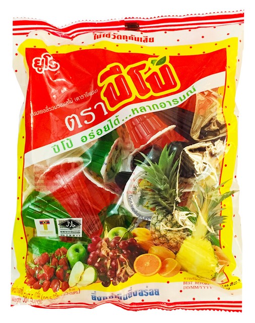 PiPO Mixed Fruit Flavored Jelly, 587.5g - Pack of 25 for sale online | eBay