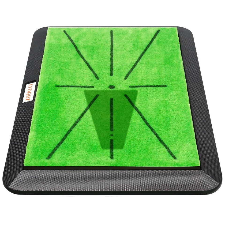 Golf Hitting Mat & Divot Board - Real-Time Swing Trainer for Indoor ...
