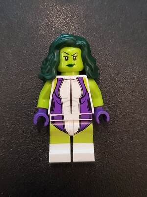 Lego She Hulk authentic Minifigure Avengers Marvel 76078 NEW. | eBay