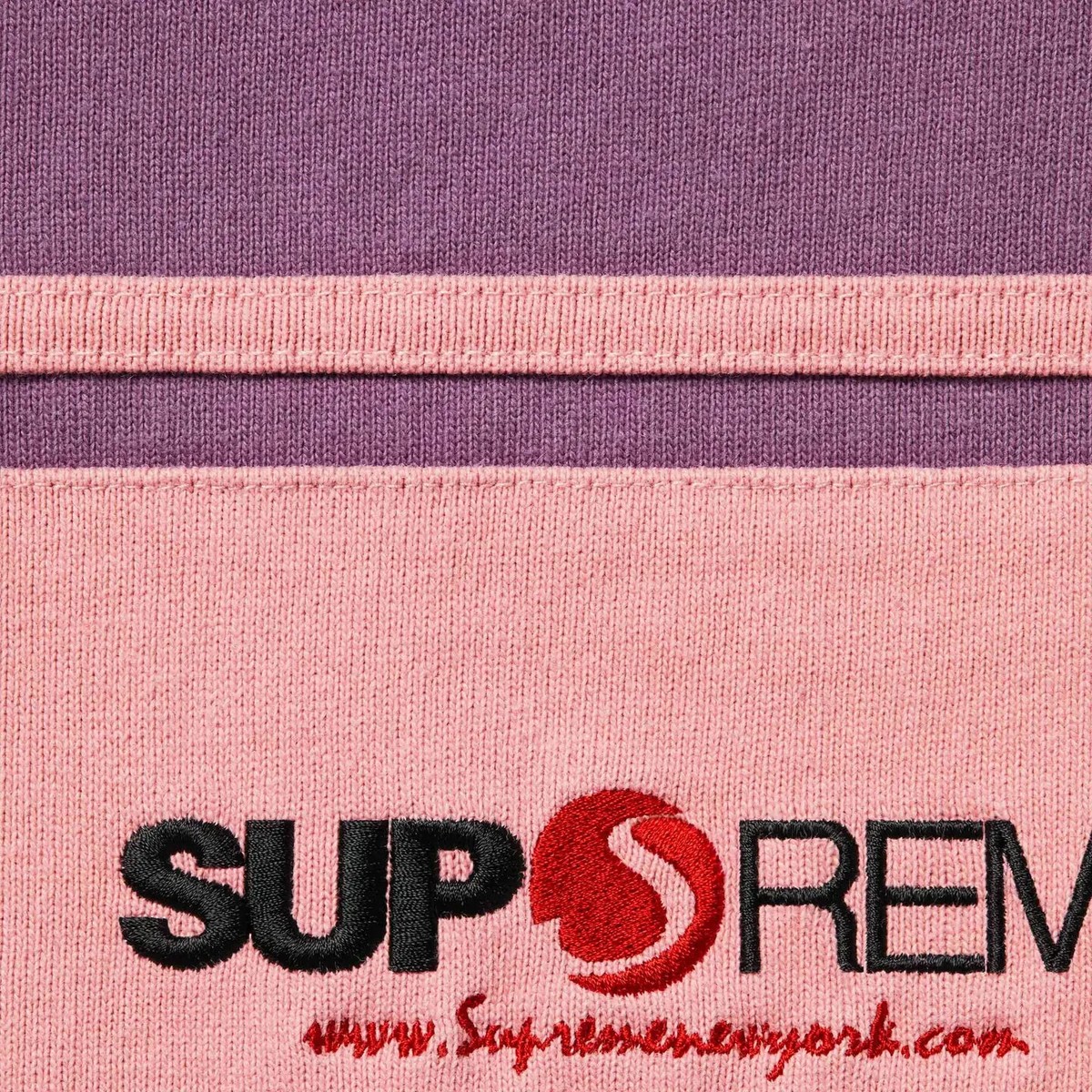 Supreme Chest Stripe Rugby White Red Purple 3colors FW24 | eBay Supreme Chest Stripe Rugby White Red Purple 3colors FW24 | eBay