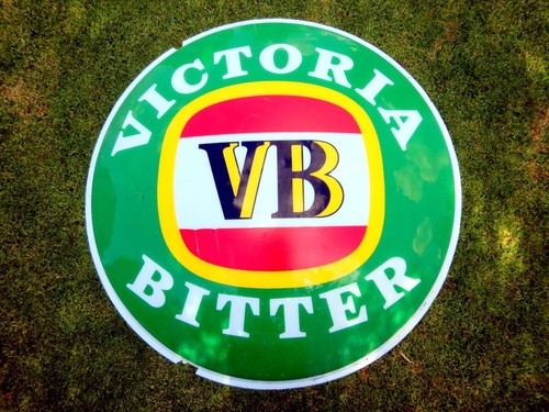 1990's VB Victoria Bitter Beer Extra Large Vintage Outdoor Pub Sign ...