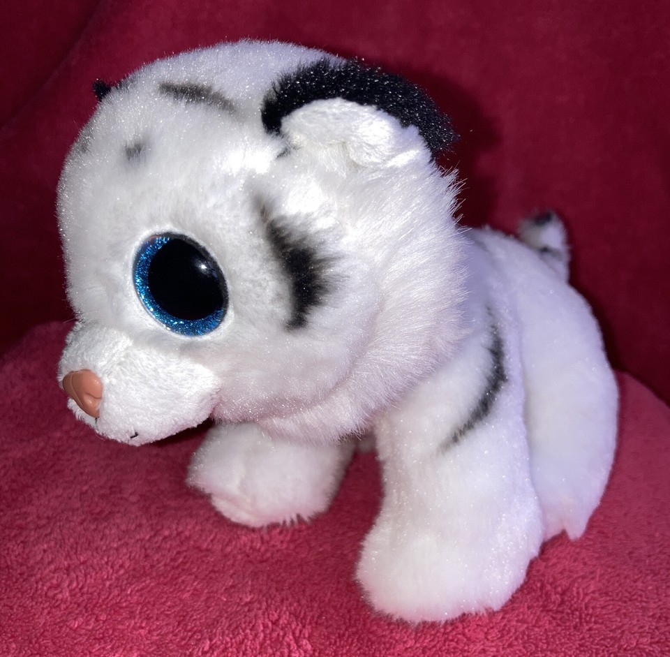 TY Beanie Baby - TUNDRA the White Tiger (6 inch) | eBay