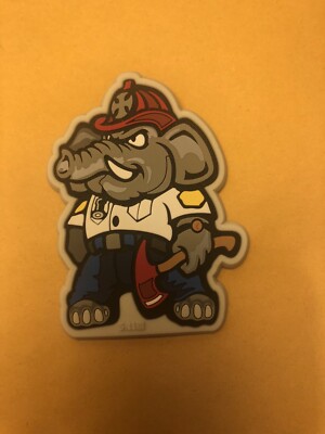 5.11 Tactical Firefighter Elephant Patch - Hook And Loop | eBay