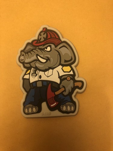 5.11 Tactical Firefighter Elephant Patch - Hook And Loop | eBay