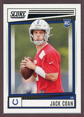 2022 Score Football #312 Jack Coan RC (Colts) | eBay