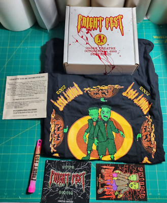 TWIZTID 2003 FRIGHT FEST BOX SET NEW ICP INSANE CLOWN POSSE RARE MADROX ...