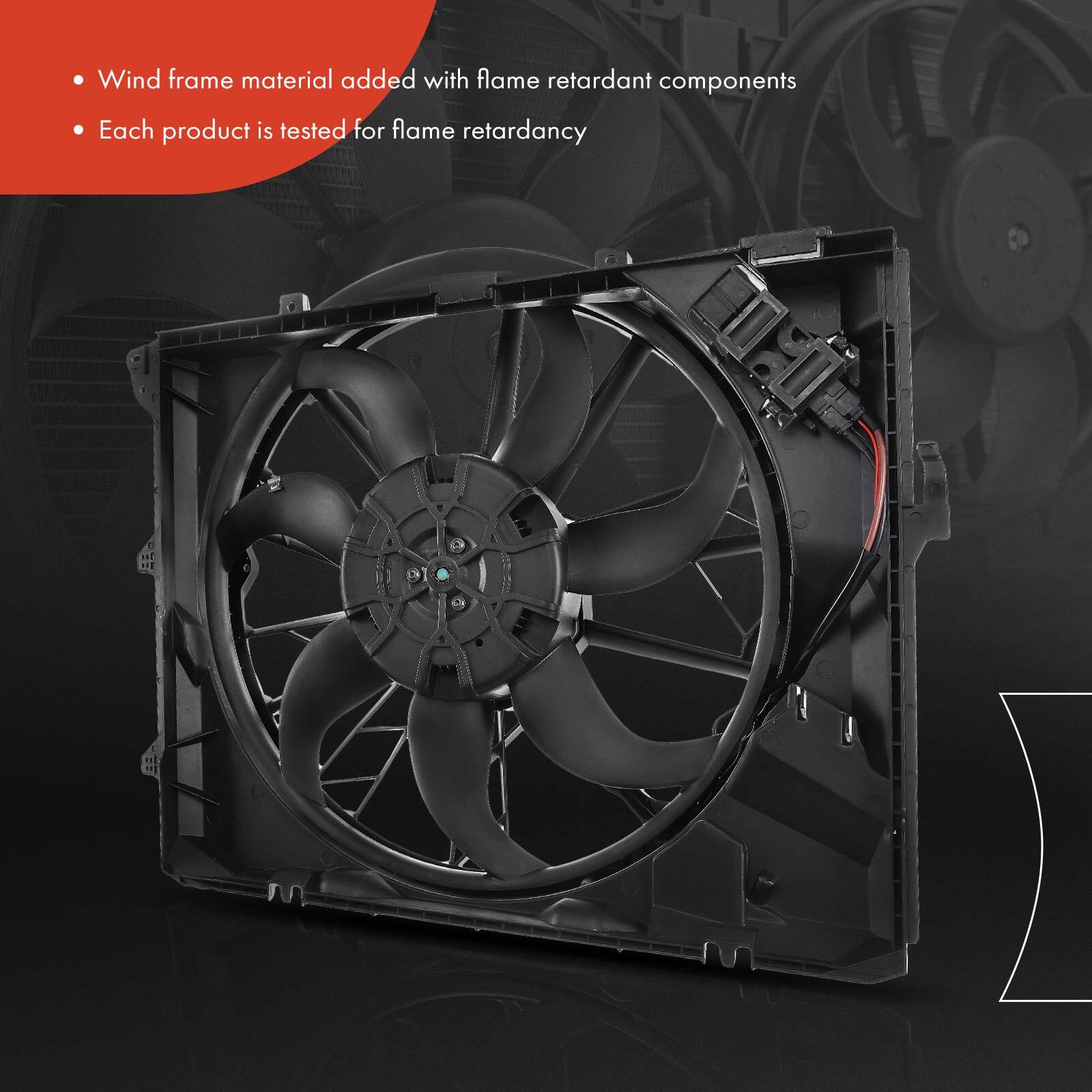 A-Premium Radiator Fan Assembly 600W for BMW 128i 325i 328i 330i E88 ...