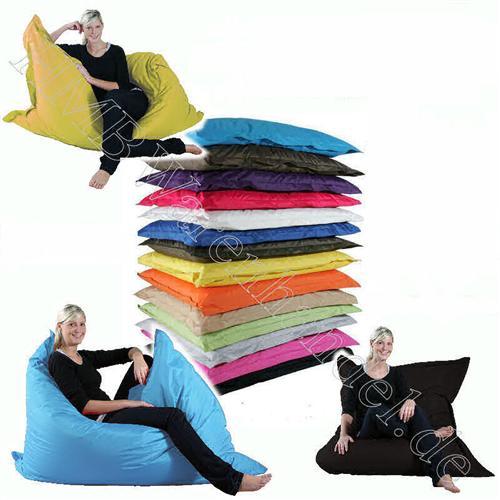 Riesen Sitzsack XXL Sitzkissen 140x180 Outdoor geeignet 14 trendige ...