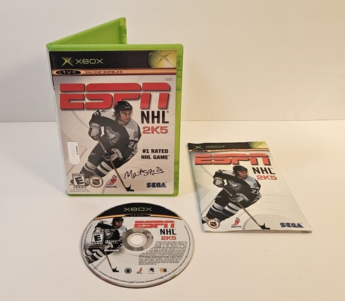 ESPN NHL 2K5 (Microsoft Xbox, 2004) EA Sports Ice Hockey Game CiB ...