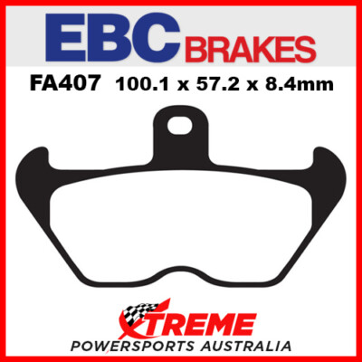 BMW R 1100 GS 93-99 EBC Organic Front Brake Pads, FA407 | eBay