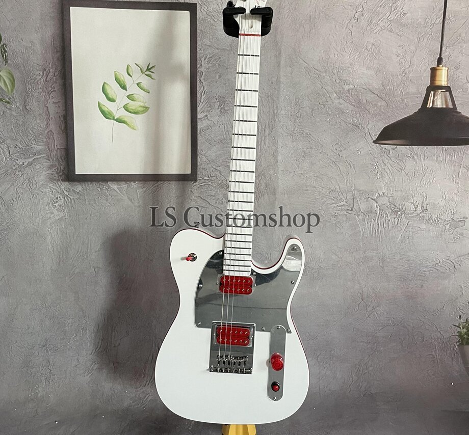 John 5 Signature Telecaster Electric Guitar Limited Edition Ghost Solid ...