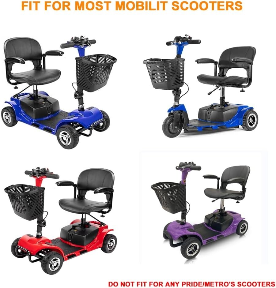 Mobility Scooter replace Parts for Elife W3431 (Battery, charger, key ...