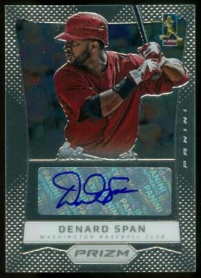 2012 Panini Prizm Autographs #DS Denard Span AUTO - NM-MT | eBay