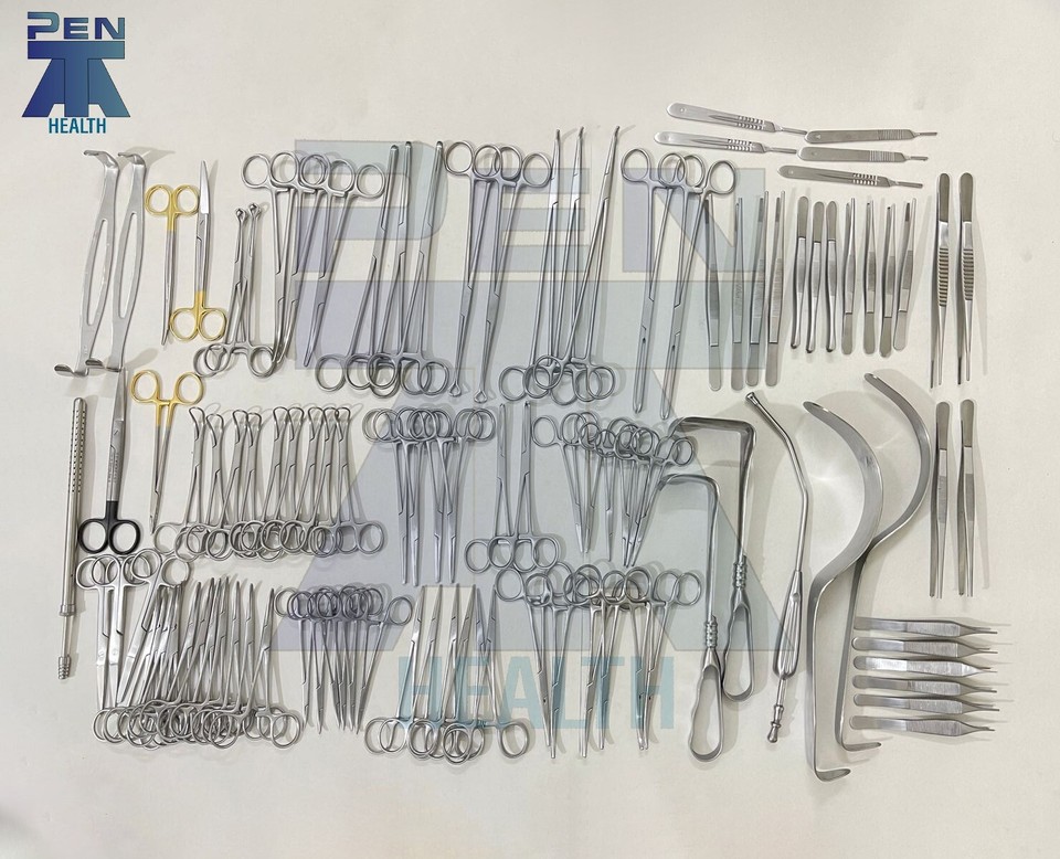Hysterectomy Abdominal Surgery Surgical Instruments Set Of 94 Pcs | eBay