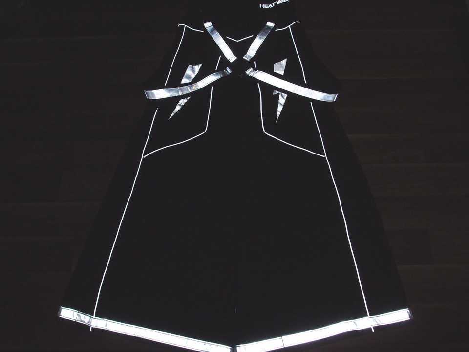 Heatwave phat pants rave gear reflective dance wear hardstyle reflector ...