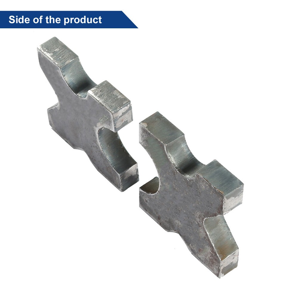 2Pcs H-Frame Arbor 4 notch 5" x 5" x 1" Set For 20 T Steel Shop Press ...