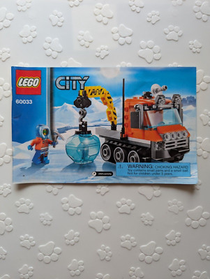 LEGO® City Arctic Ice Crawler 60033 Instruction Manual Book Only - No ...