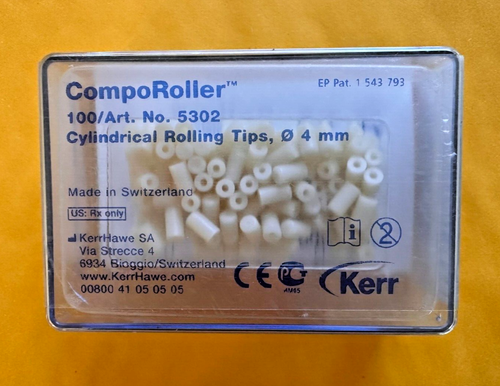 Kerr CompoRoller Cylindrical 5302 rolling tips 100pk 4mm for sale ...