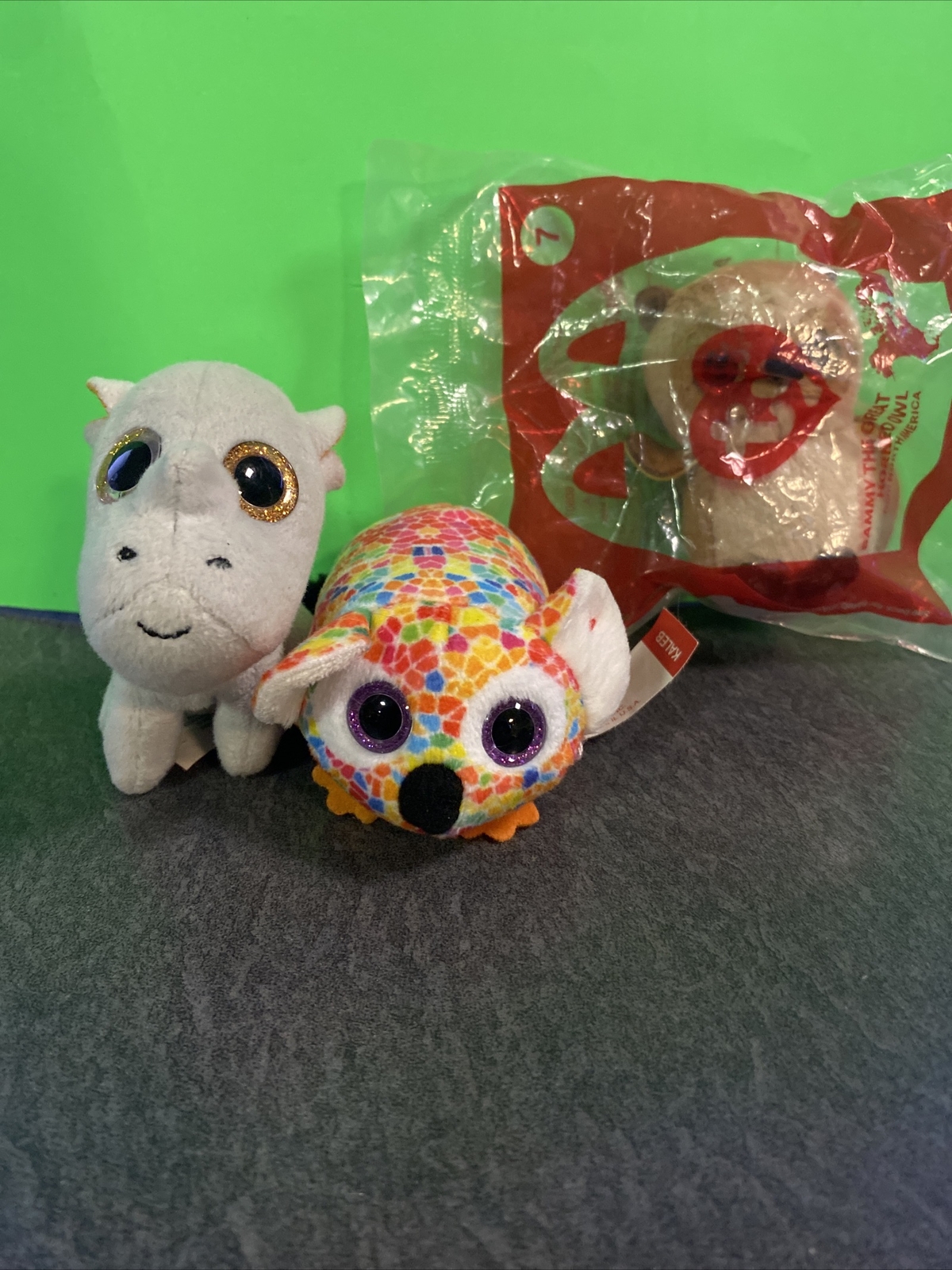 TY Beanie Lot of 3 McDonalds Teenie Beanie Boos Spike Kaleb & Sammy | eBay