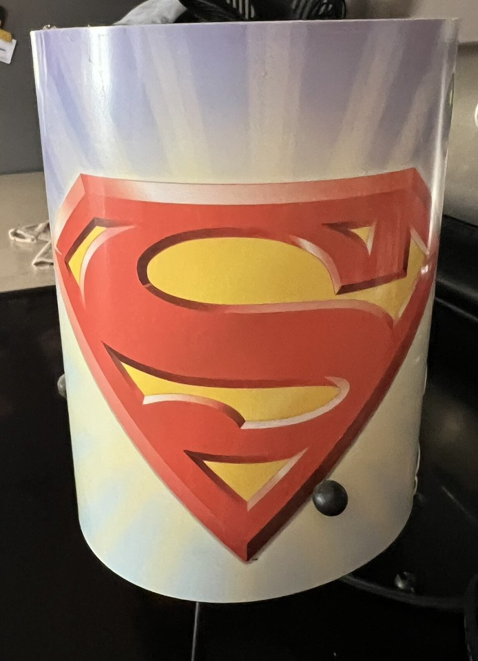 Vintage Superman Lido Lamp Light Super Heroes Warner Bros DC Comics | eBay