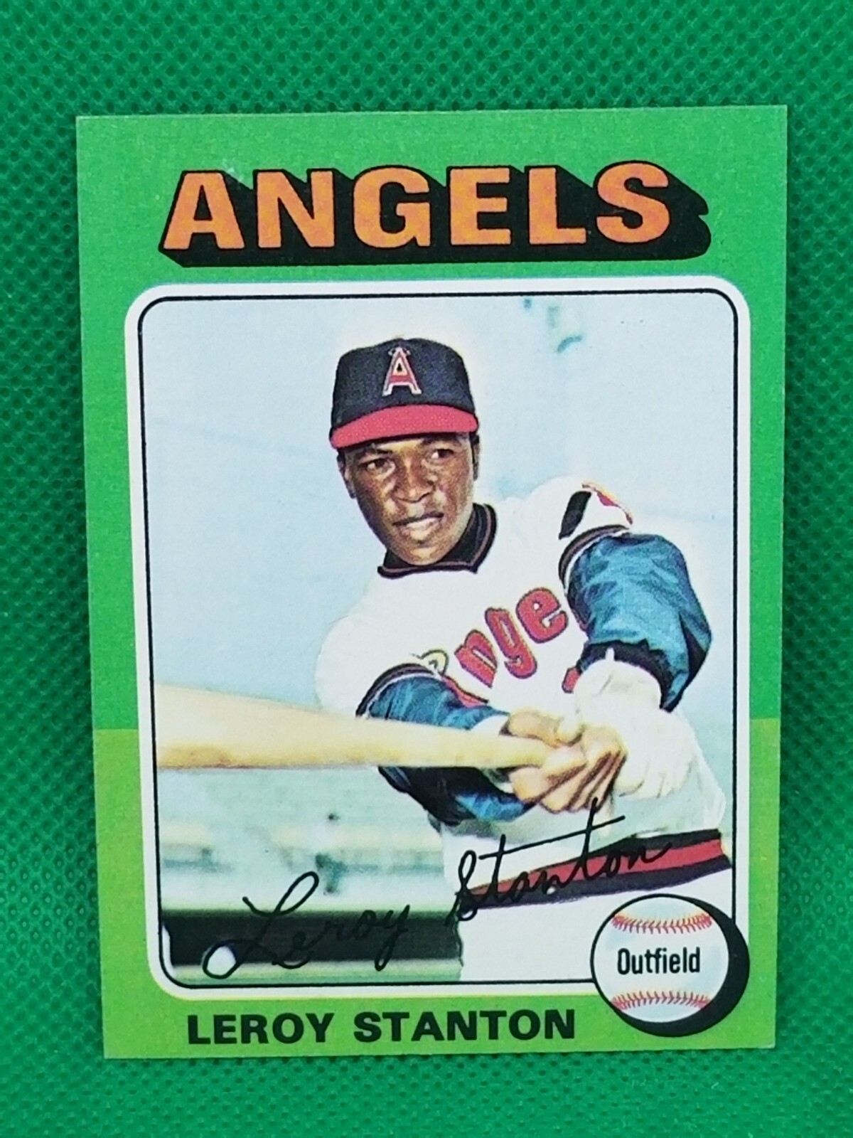 ⚾SHARP! 1975 TOPPS Mini Set Break #342 LEROY STANTON⚾ NM+ NR-MINT+ | eBay