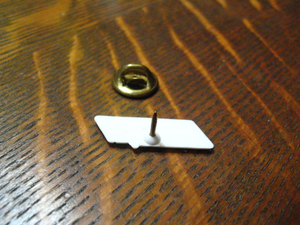 🚜 Agriculture 1 One Vintage Lapel Pin - Green & White Farming Business ...