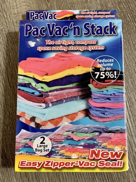 Handy Trends Pac Vac 'N Seal Storage Bags for sale online | eBay