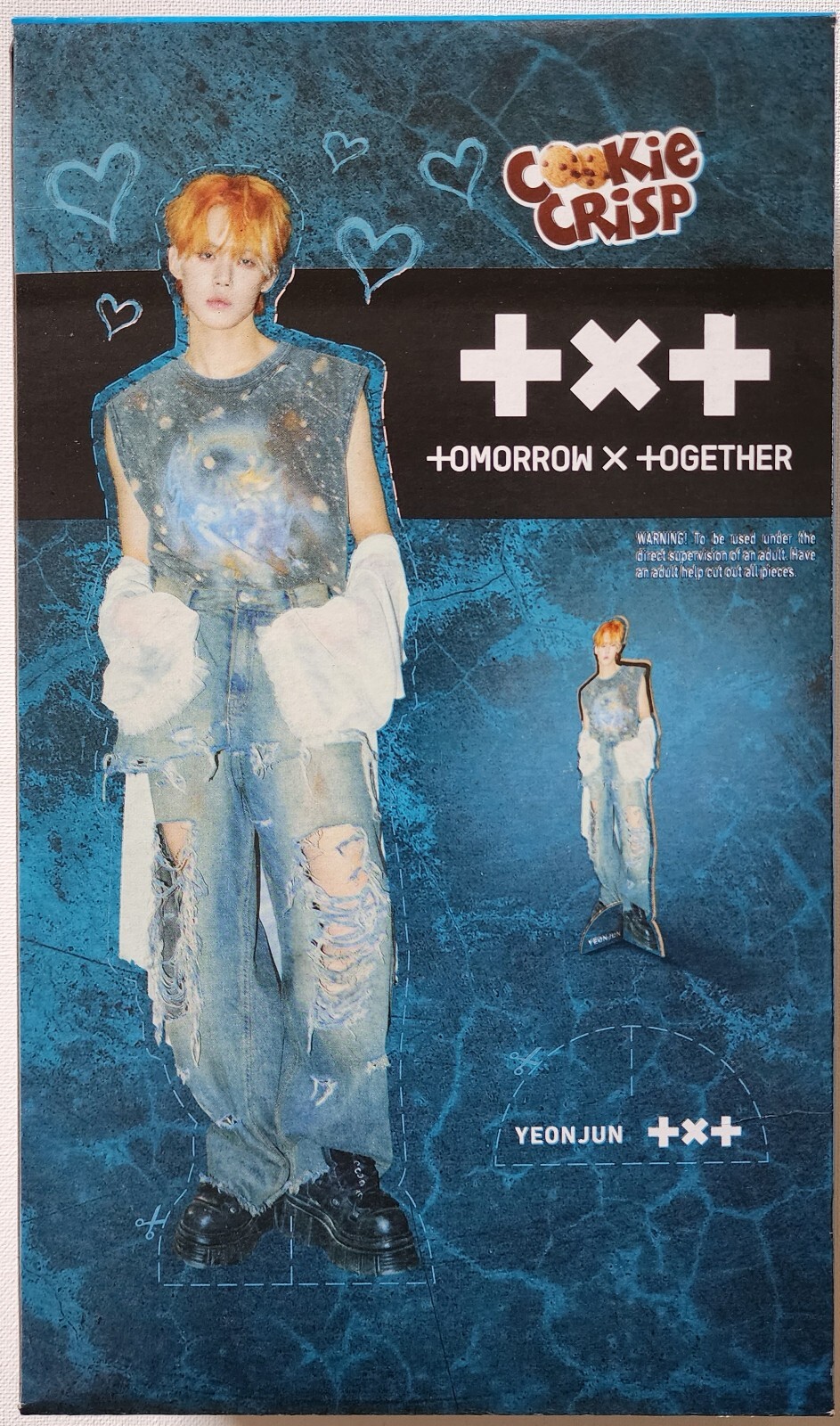 NEW GENERAL MILLS COOKIE CRISP CEREAL K-POP TXT TOMORROW X TOGETHER 18. ...