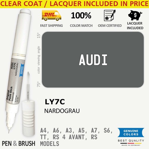 Car Touch Up Paint For AUDI A6/S6/Q6 Code LY7C NARDO GRAY | NARDOGRAU ...
