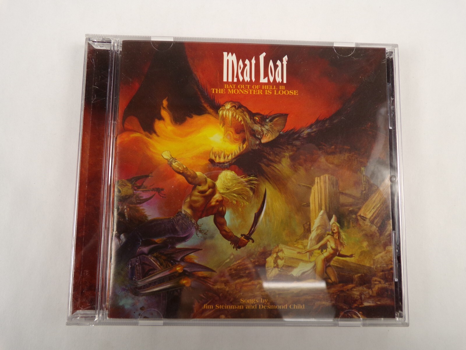 Meat Loaf Bat Out Of Hell 3 The Monster Is Loose Blind As A Bat CD#54 ...