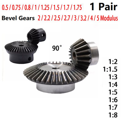 Precision Bevel Gears 0.5/1/1.5/2/2.5/3 Module 12 -160 Teeth Bevel Gear ...