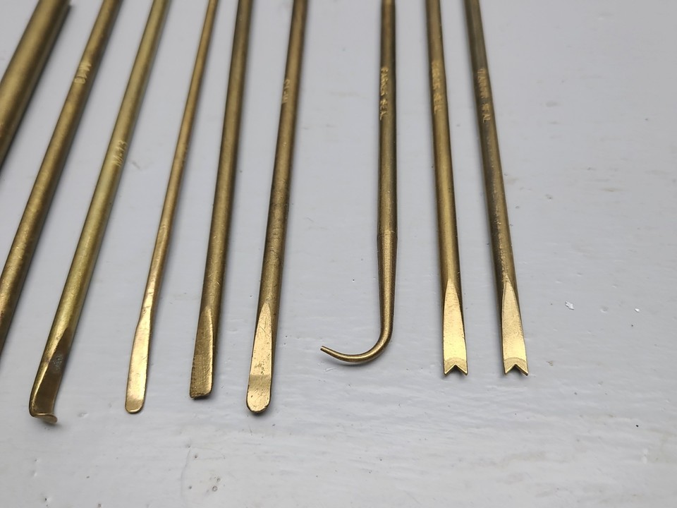 Parker Seal, Brass O-Ring Install & Extraction Tool Kit w/ Double Ended ...