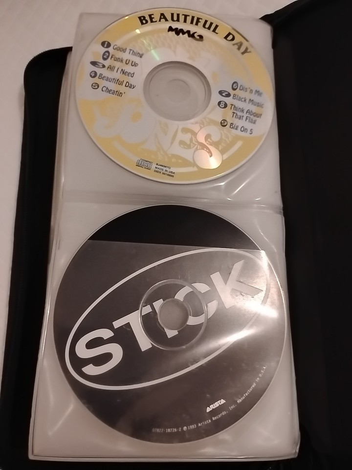 24 Loose CDs In Binder Various Genre Pop Rock Alternative | eBay